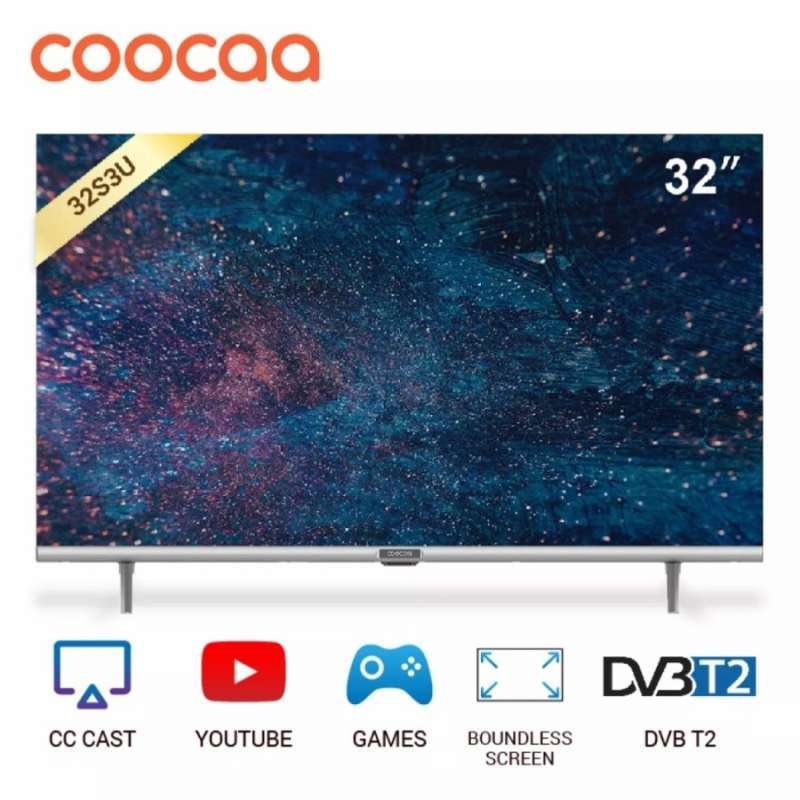 Jual Coocaa 32 Inch Digital Smart Tv 32s3u 32s3 U Led Tv Youtube Wifi ...