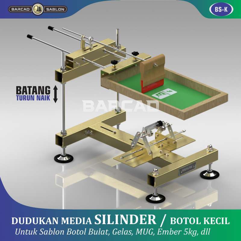 Promo Alat Sablon Komplit Bulat Kotak Datar Cup Plus Tinta & Kostum ...