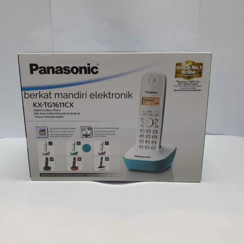 Jual Panasonic Kx-tg1611 Telepon Wireless Panasonic Kx Tg1611 Di Seller Aurellia Store ...