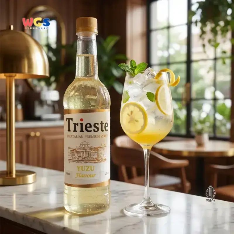 Jual Trieste Yuzu Syrup Flavour 650ml - Sirup Yuzu Premium Untuk ...