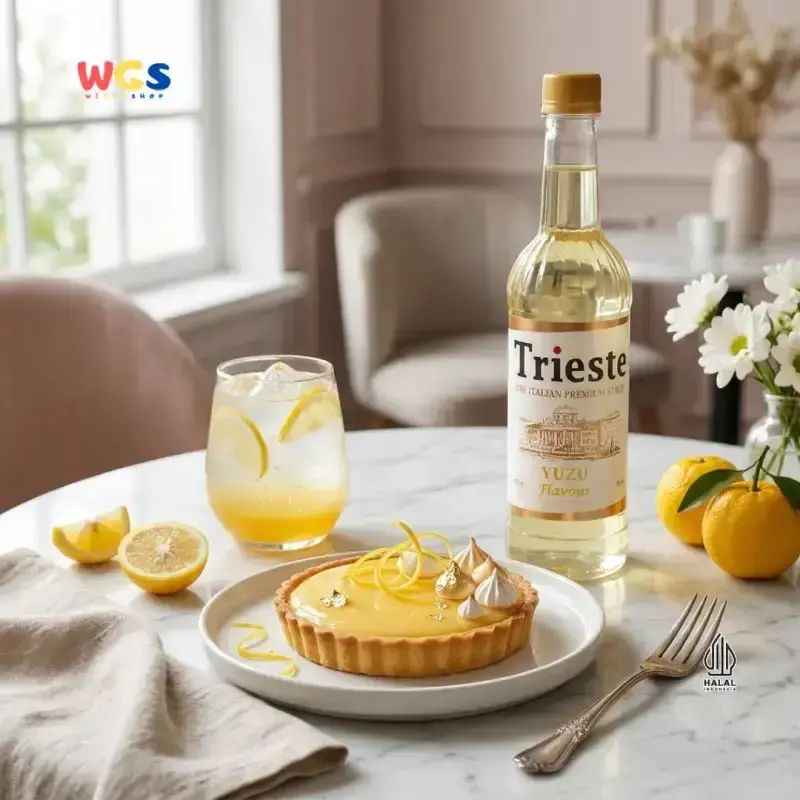Jual Trieste Yuzu Syrup Flavour 650ml - Sirup Yuzu Premium Untuk ...