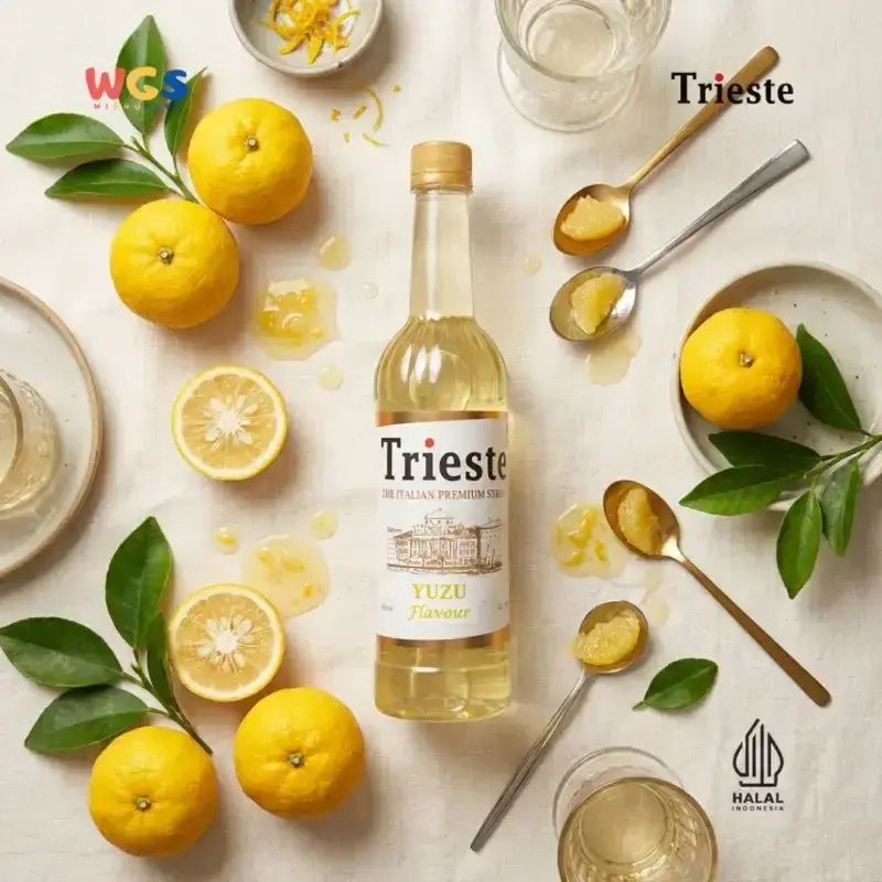 Jual Trieste Yuzu Syrup Flavour 650ml - Sirup Yuzu Premium Untuk ...