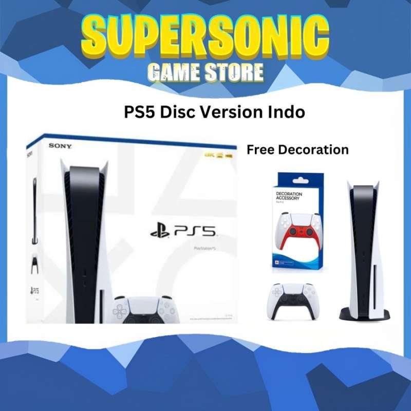 Jual (2 Years Warranty) Sony Playstation 5 Ps5 (disc Version) Konsol Garansi Resmi Sony ...