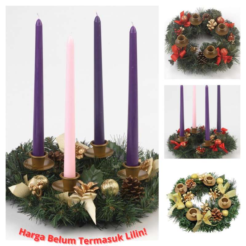 Jual Lilin Lingkaran Adven Original Murah - Harga Diskon April 2024 ...