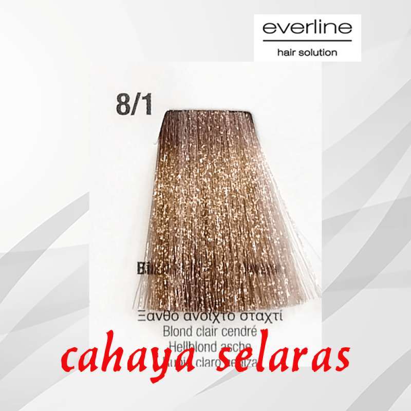 Jual 2 One Color Everline 100ml | Hair Color Everline Seri 2 - 8/1 Di ...