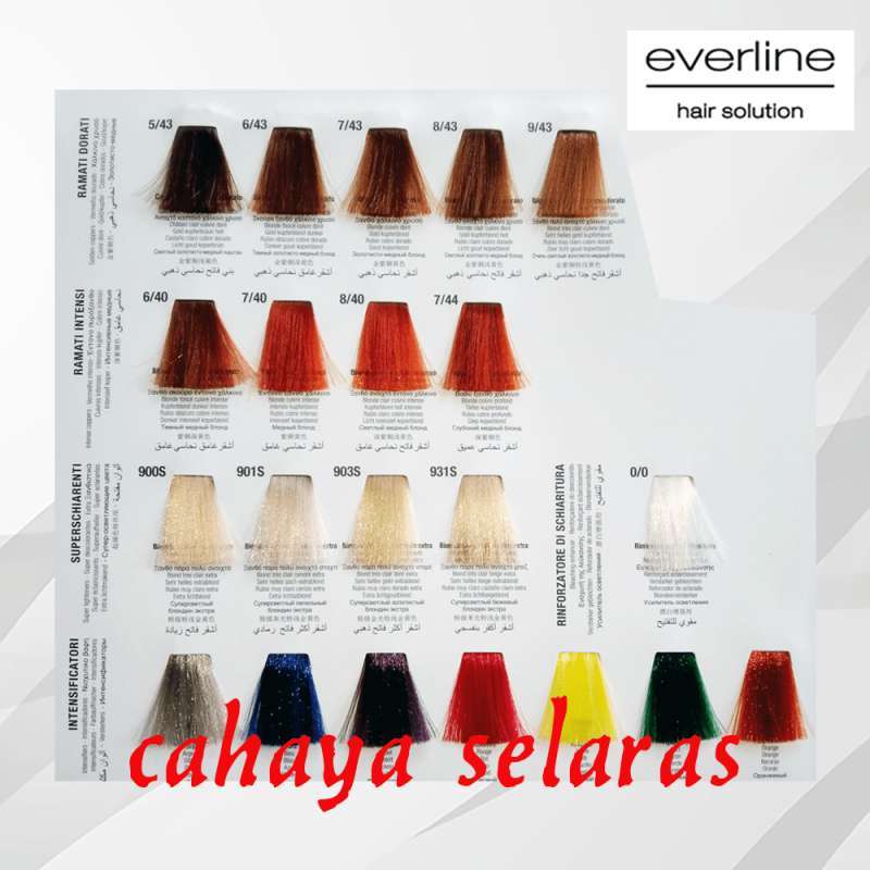 Jual 2 One Color Everline 100ml | Hair Color Everline Seri 2 - 8/1 Di ...