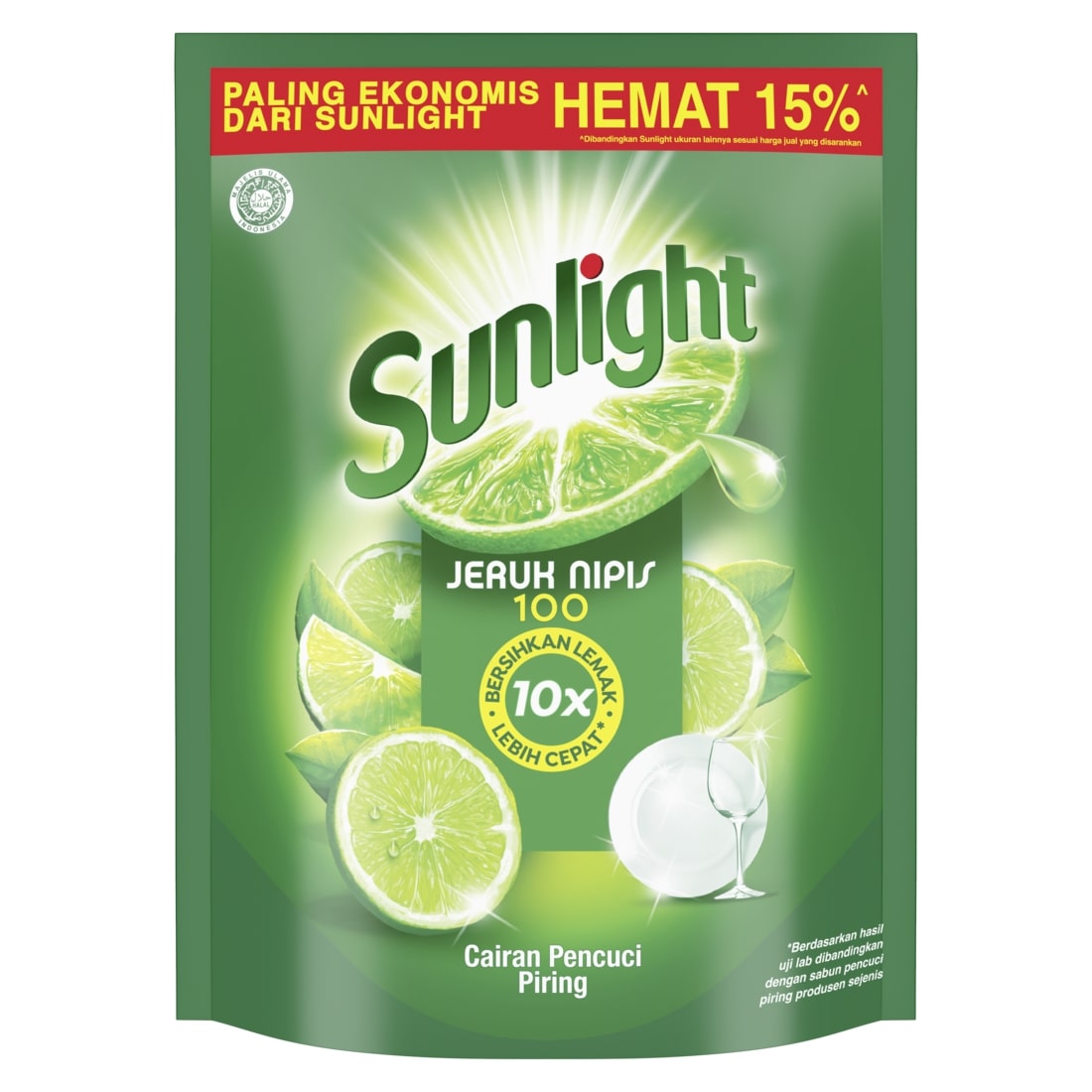 Promo Sunlight Sabun Cuci Piring Cair Refill Jeruk Nipis 1.5 L [2 Pcs] Diskon 24% di Seller ...