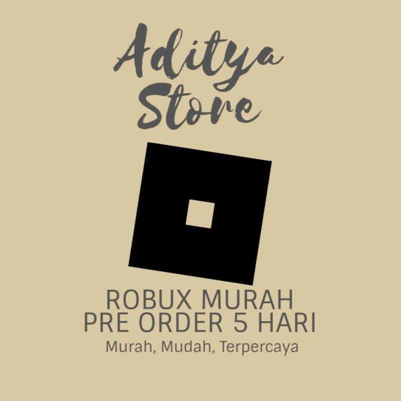 Jual ROBUX Harga Terbaru Agustus 2024 - Gratis Ongkir