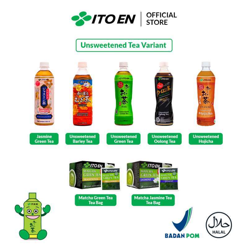 Jual Ito En Paket Minuman Sehat No Sugar Isi 30 Pcs (6 Bundle) - 5 Varian Rasa Di Seller Ito En ...