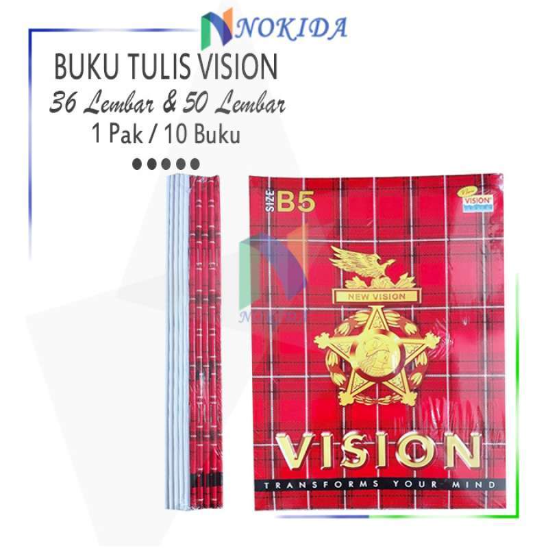 Jual Buku Vision 50 Lembar Original Terbaru, Terlengkap, & Harga ...