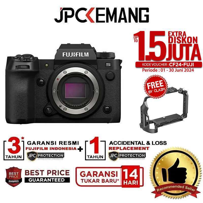 Promo Jpc Kemang Fujifilm X-h2s Body Mirrorless Camera Fuji Xh2s Xh2-s Xh 2s Garansi Resmi ...