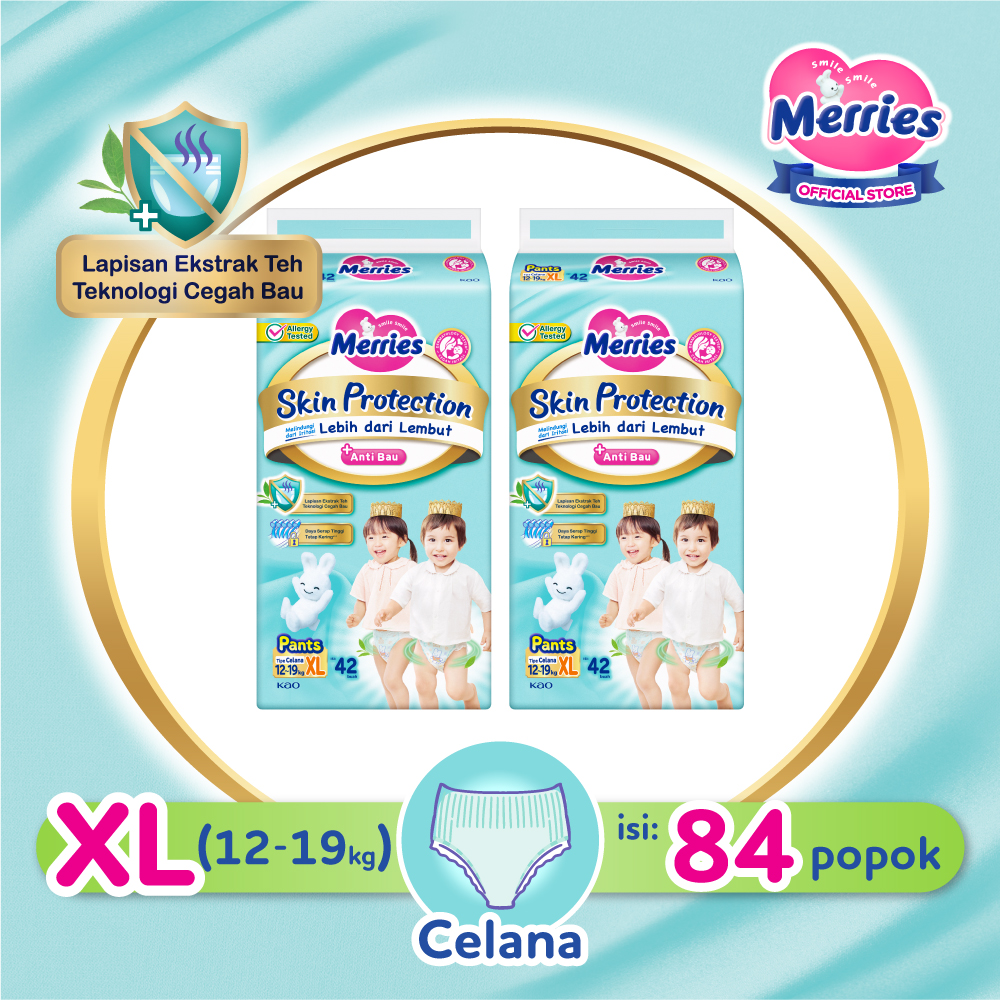 Promo Merries Skin Protection Popok Perlengkapan Bayi Anti Bau Tipe ...