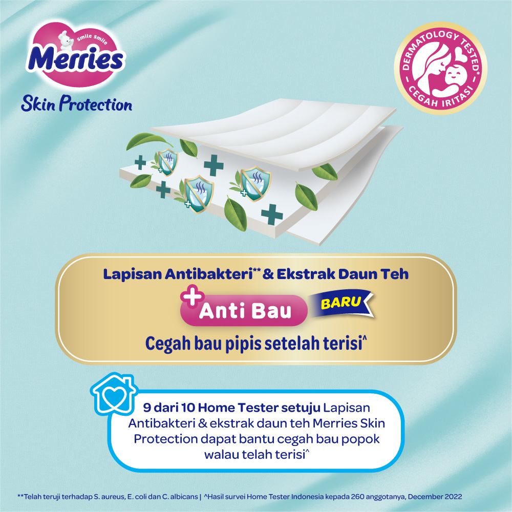 Promo Merries Skin Protection Popok Perlengkapan Bayi Anti Bau Tipe ...