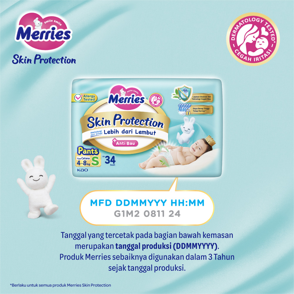 Promo Merries Skin Protection Popok Perlengkapan Bayi Anti Bau Tipe ...