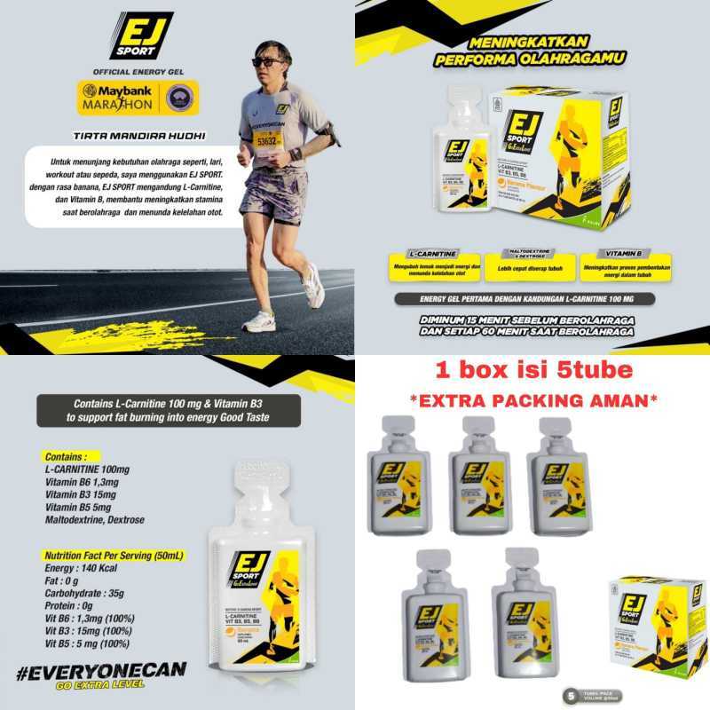 Promo Ej Sport Gel Extra Joss Sportgel Gu Enery Stamina Olahraga Lari ...