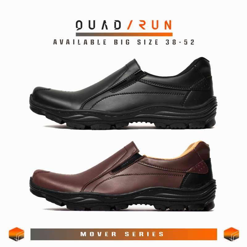 Promo Sepatu Kerja Big Size [44-52] | Quadrun Footwear - Mover Series ...