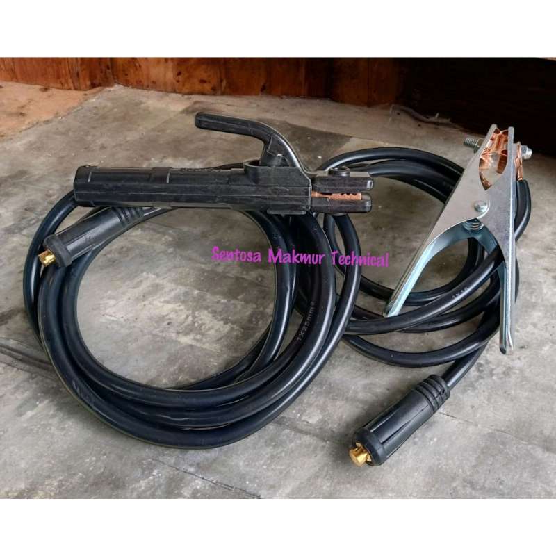 Jual 3 M Kabel Las Set Stang Tang Las + Massa Bumi 200 A 2 M Di Seller ...
