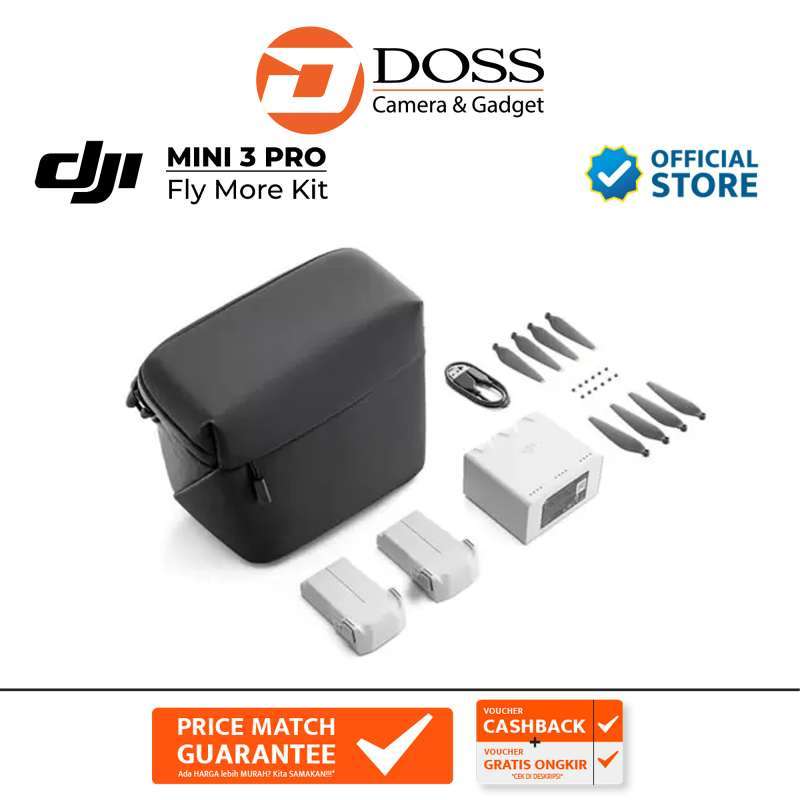 Jual Dji Mini 3 Pro Fly More Kit Plus Di Seller Doss Official Store ...