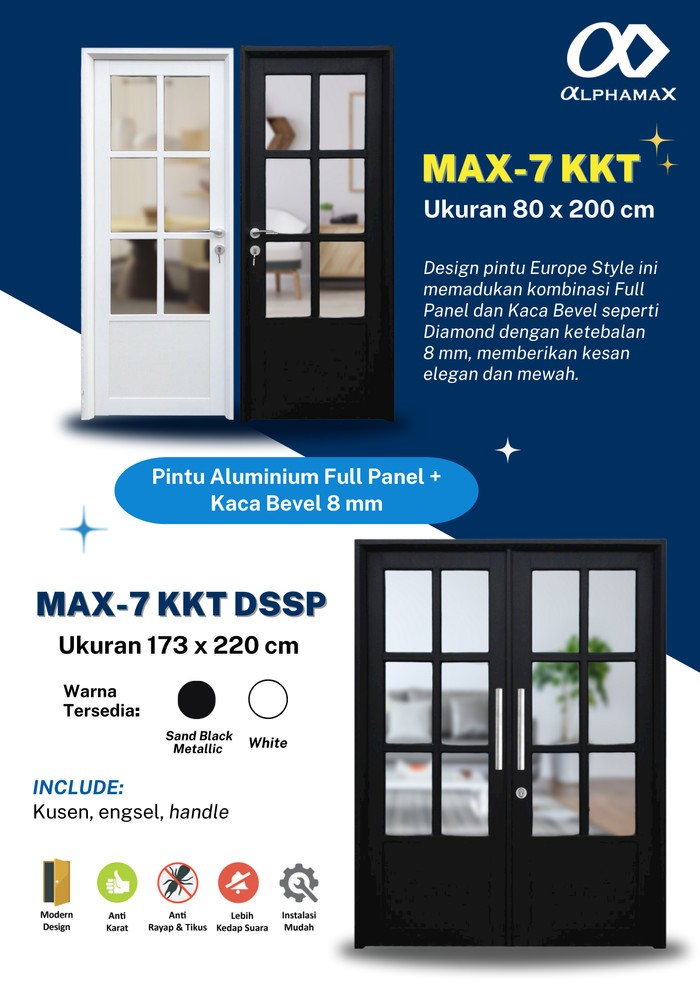 Jual Alphamax Max 7a-kkt Pintu Rumah Pintu Taman Pintu Pembatas Pintu ...
