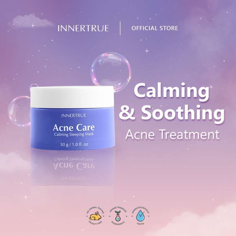Review Innertrue Acne Care Calming Sleeping Mask