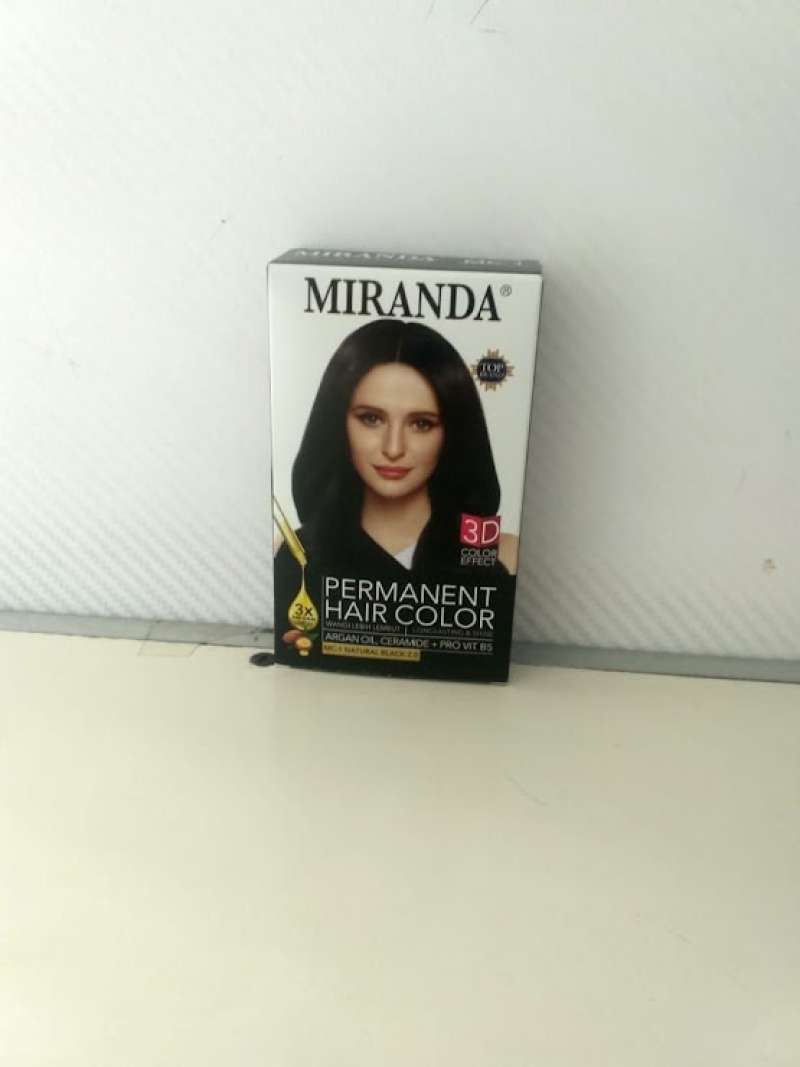 Miranda Natural Black Hair Dye Lengkap Harga Terbaru Juni 2024 | Blibli