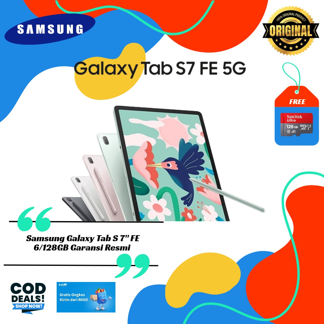 Jual Tab S7 FE Original - Gratis Ongkir & Harga Terbaru Mei 2024 | Blibli