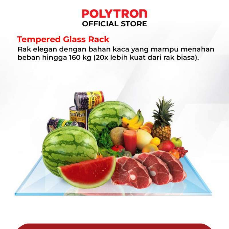 Promo Polytron Kulkas 1 Pintu Metallic 170 Liter Prb 177pr Diskon 14% ...