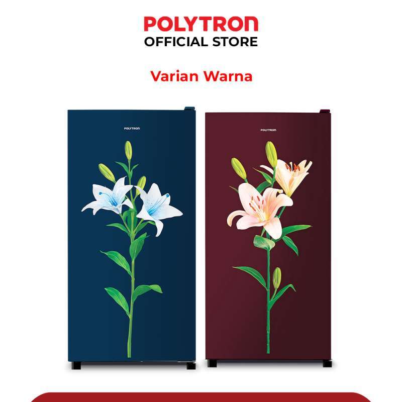 Promo Polytron Kulkas 1 Pintu Metallic 170 Liter Prb 177pr Diskon 14% ...