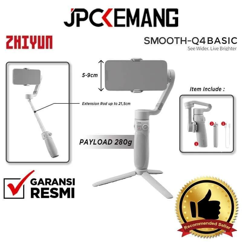 Jual Jpc Kemang Zhiyun Smooth Q4 Gimbal Stabilizer Hp Smartphone Zhiyuntech Garansi Resmi Di ...