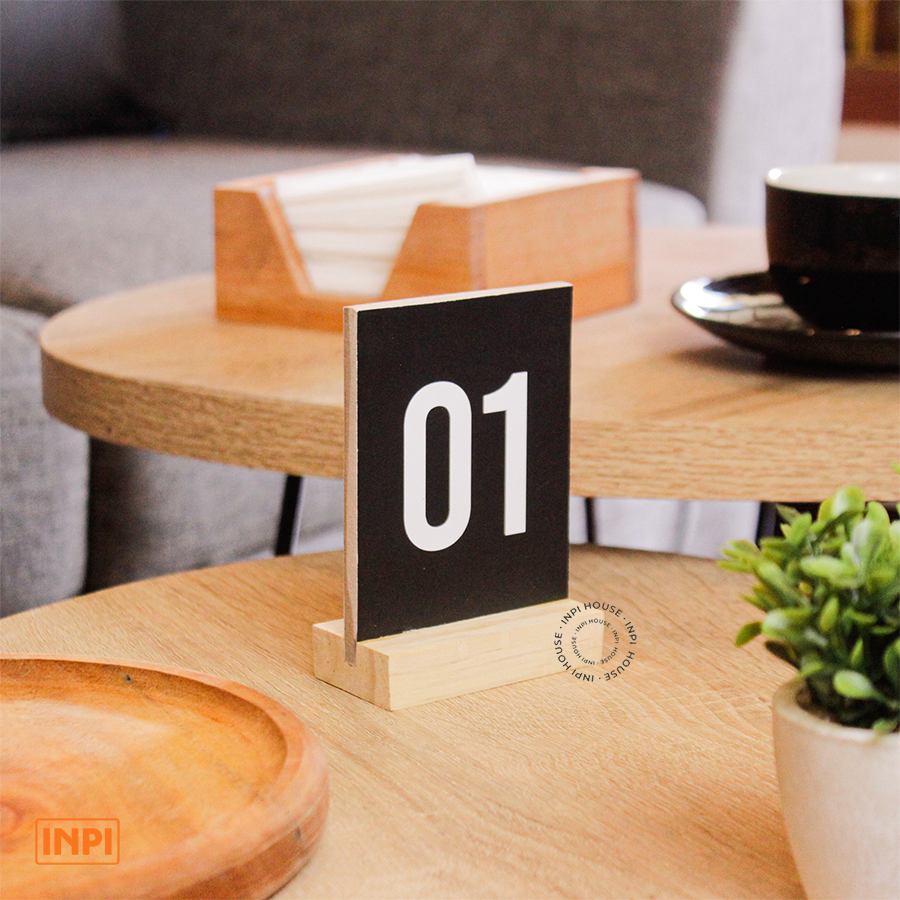 Jual Penanda Nomor Meja - Papan Tanda Angka Meja - Urutan Nomor Meja Cafe di Seller INPI House ...