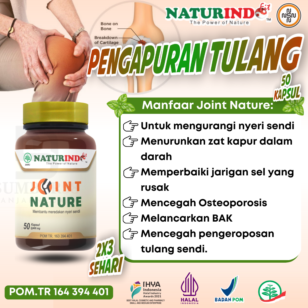Jual Joint Nature-Obat Pengapuran Tulang Dan Sendi di Seller SUMBER58 ...
