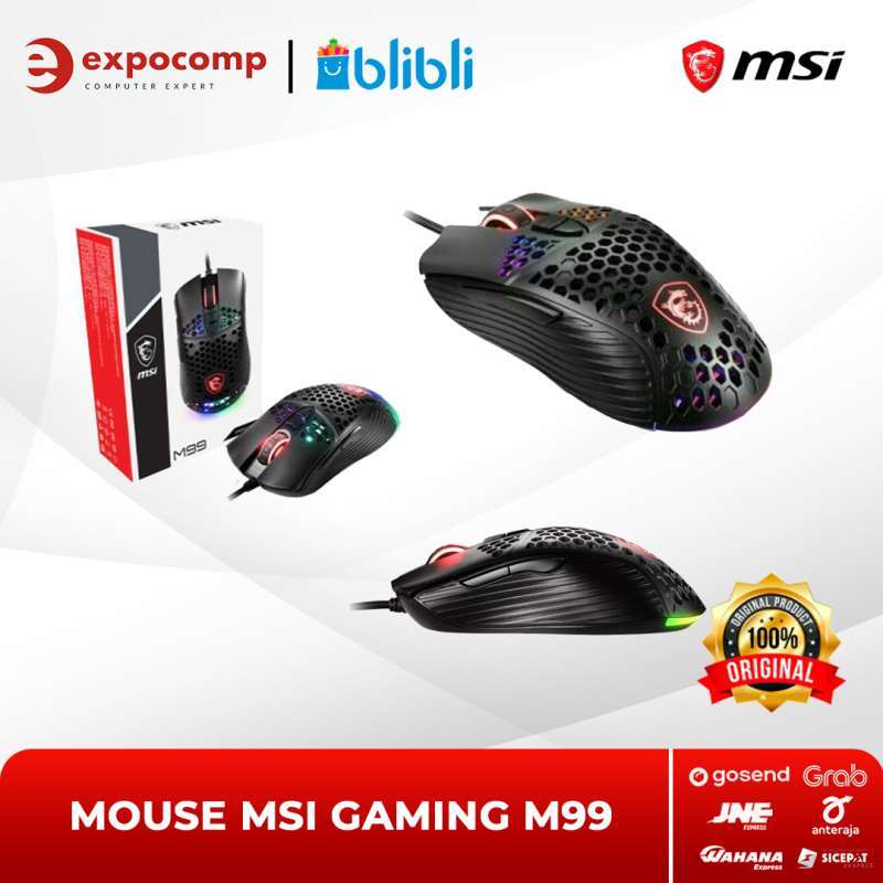 Jual Mouse Gaming Msi M99 Original Murah - Harga Diskon Juli 2024 | Blibli