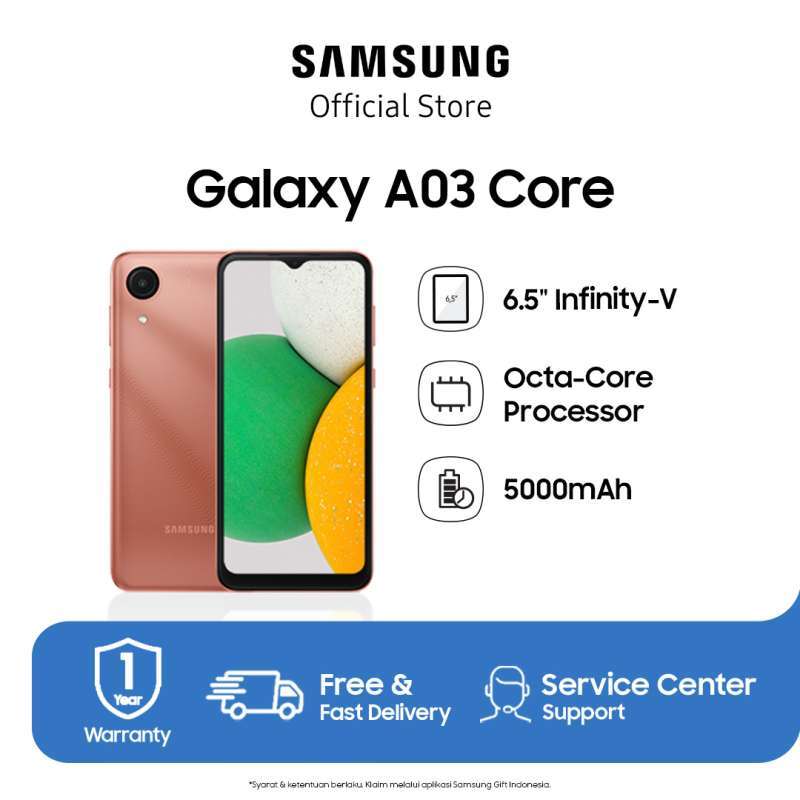 Jual Samsung Galaxy A03 Core Smartphone [2/32GB] - Copper di Seller ...
