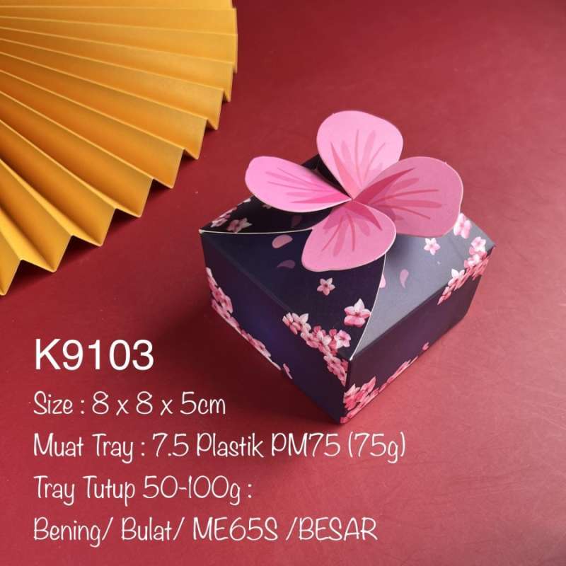 Jual 6pcs Kotak Mooncake Satuan 3d K91 Dus Kue Bulan| Box| Packaging ...
