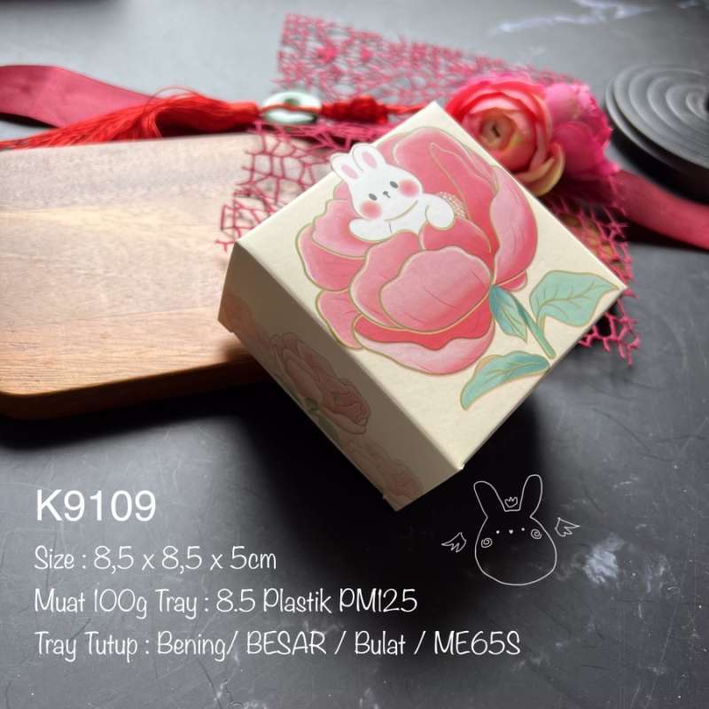 Jual 6pcs Kotak Mooncake Satuan 3d K91 Dus Kue Bulan| Box| Packaging ...