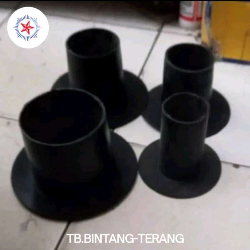 Jual Corong Karet Pipa Talang 2 1/2 Inch Warna Hitam Di Seller TB ...