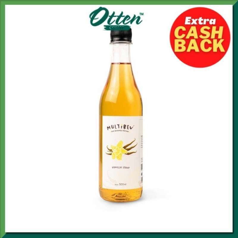 Jual Multibev - Syrup Vanilla Bottle 500ml - Sirup Minuman Rasa Vanila ...