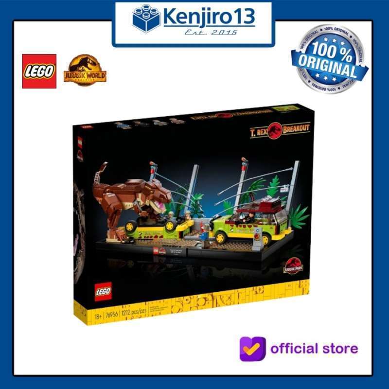 Promo Lego Jurassic World 76956 T. rex Breakout Diskon 6% di Seller ...