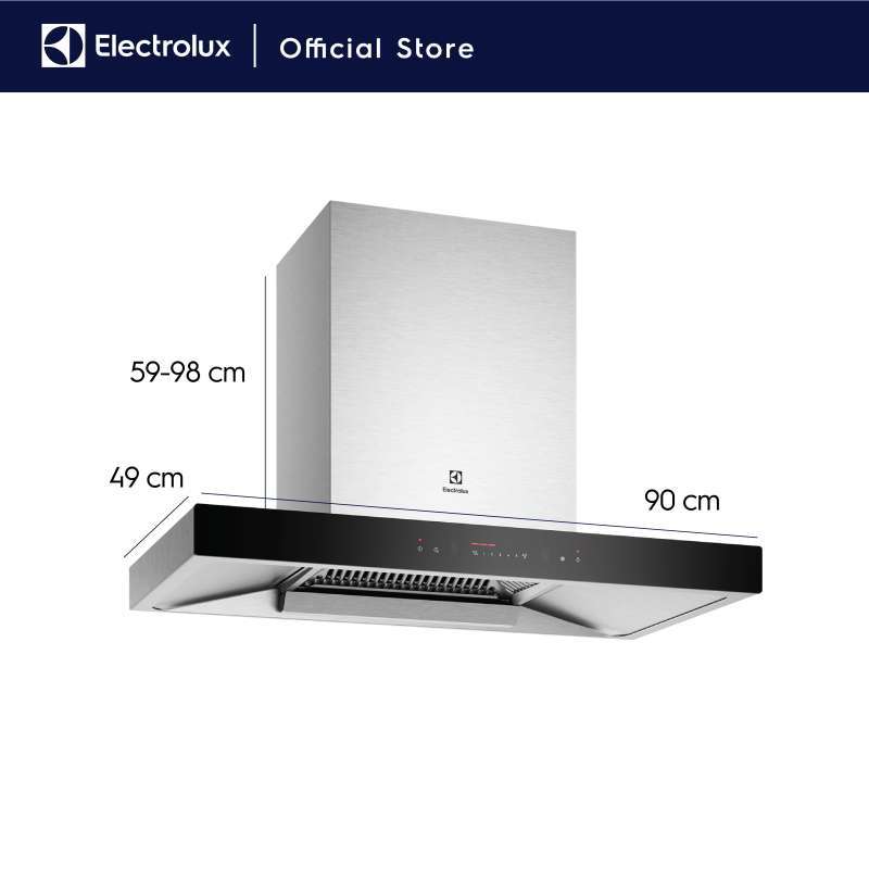 Promo Cooker Hoods Chimney Electrolux Ecc9312k / Ecc 9312 K / Ecc 9312k ...