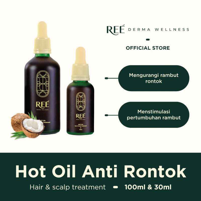 Promo Ree Derma Wellness Hot Oil Hair & Scalp Treatment Diskon 10% di ...