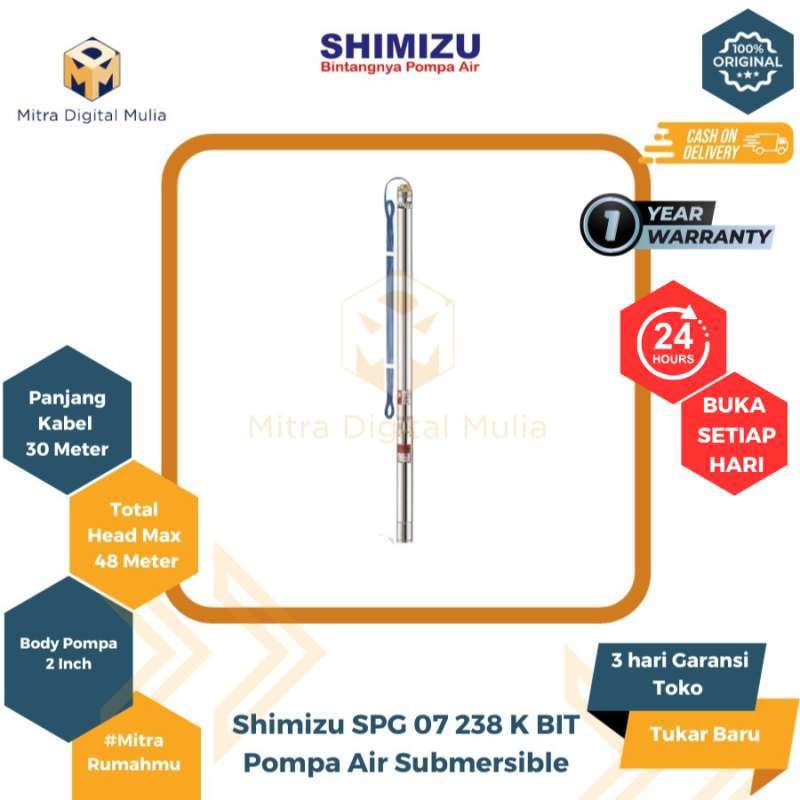 Daftar Harga Pompa Air Submersible 2 Hp 2 Inch 🔥 Original & Spesifikasi ...