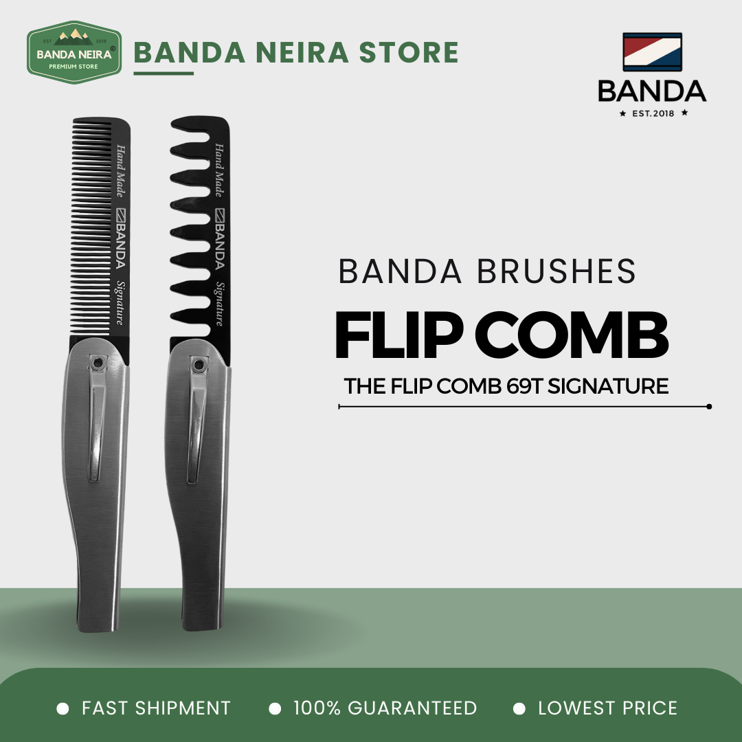 Jual The Flip Comb 69T Signature / Sisir Lipat by Banda Neira Grooming ...