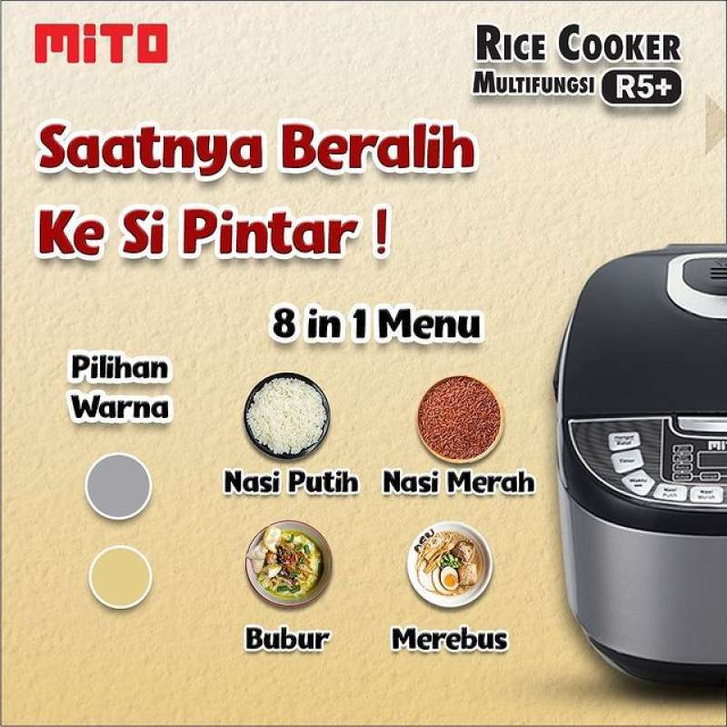 Promo Mito Digital Rice Cooker 2l 8in1/magic Com Mito Promo R5 Plus ...