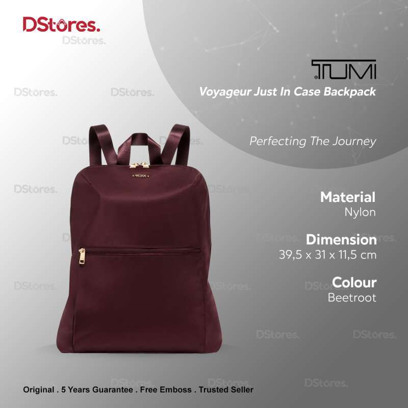 Jual TUMI Voyageur Just In Case Backpack di Seller DStores Ladies ...