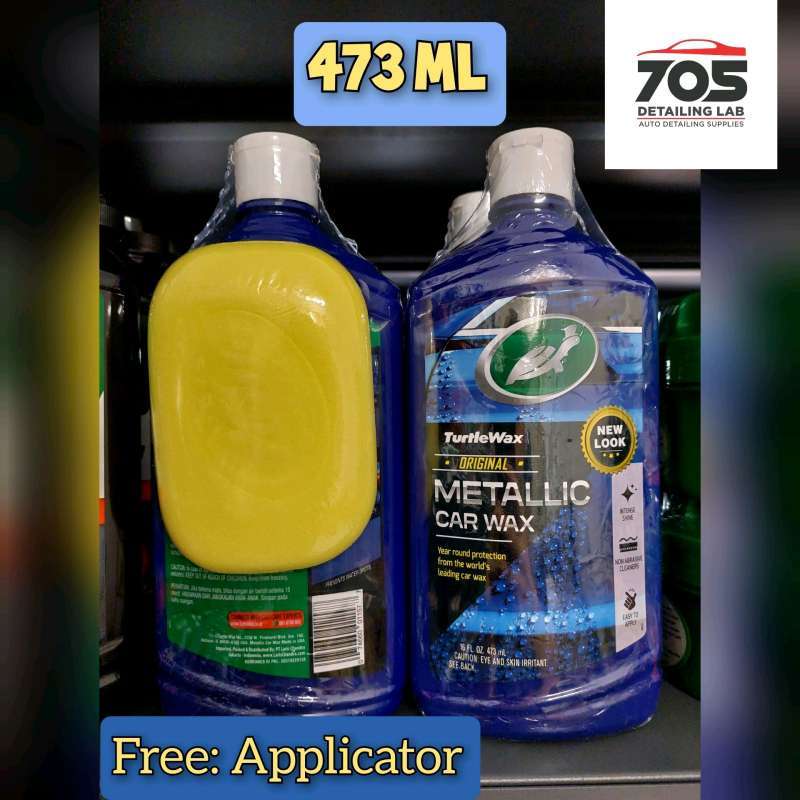 Jual Turtle Wax Metallic Car Wax + Ptfe Liquid Di Seller ...
