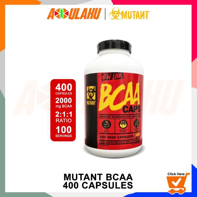 Jual MUTANT BCAA CAPS MUTAN CAPSULES - MEMBANTU RECOVERY OTOT | ASAM ...
