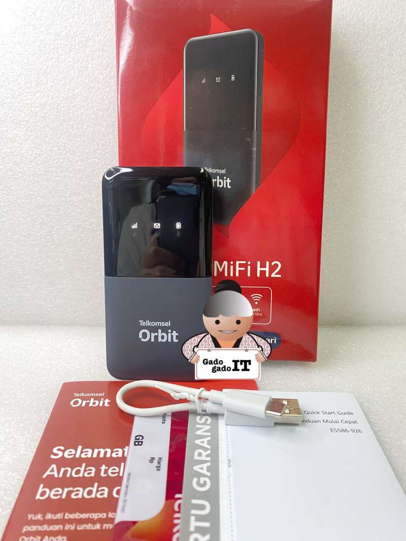 Promo Telkomsel Orbit Mifi H2 HUAWEI E5586 Modem Wifi Router 4g Free ...