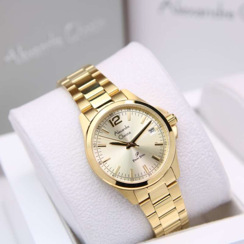 Jual Jam Tangan Alexandre Christie / Alexander Wanita Ac 1031 Ld ...
