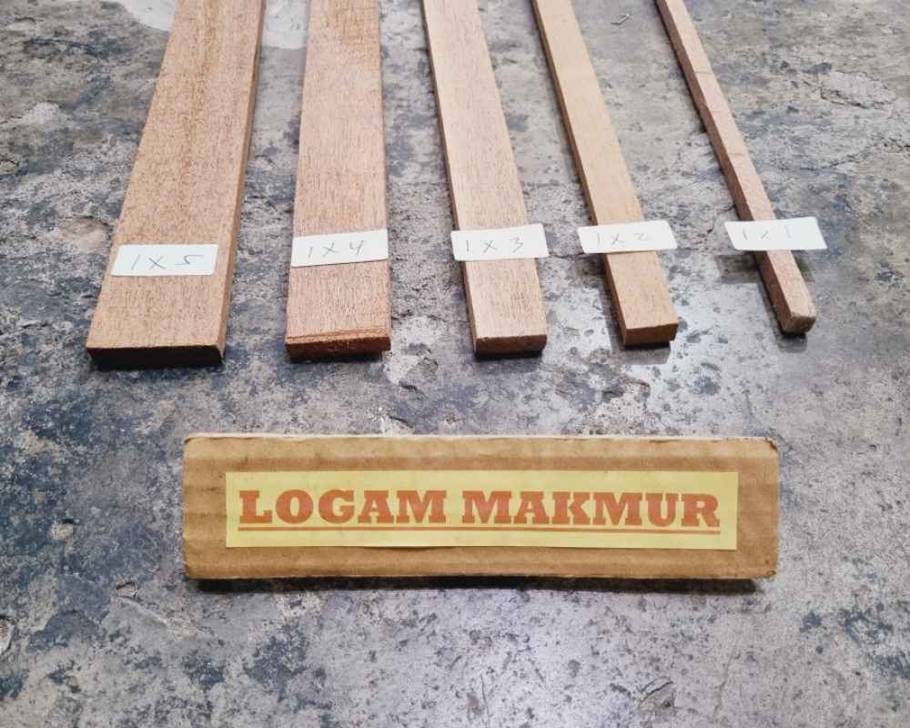 Promo Lis Kayu Polos Tebal 1x2cm Untuk Pigura Dan Bingkai - Panjang 1 ...