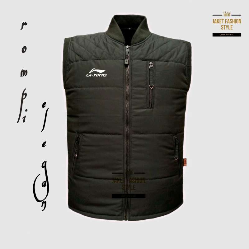 Jual Jaket Rompi Pria Wanita Terbaru 2023 / Jaket Rompi Badminton ...